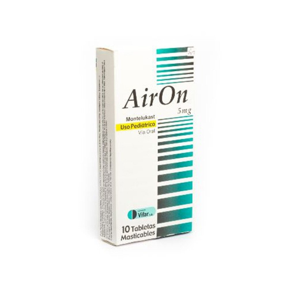 AIRON 5 MG X 10 TAB MAST | FARMAREBAJAS