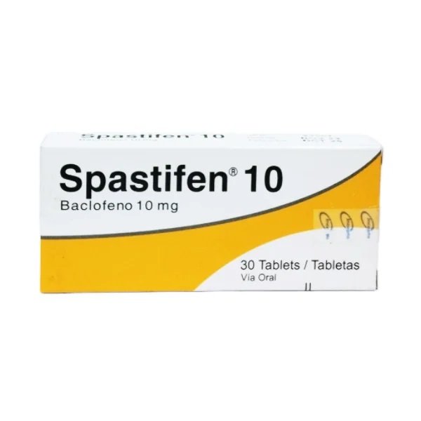 SPASTIFEN 10MG X 30TAB | FARMAREBAJAS